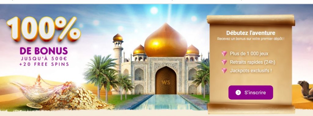 Wild Sultan Avis | Obtenez 500€ de BONUS en 2Min